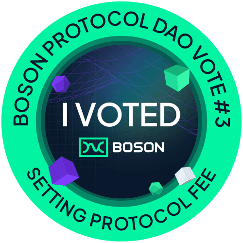 Boson Protocol DAO Vote #3 - Setting Protocol Fee