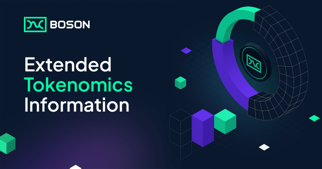 Boson Protocol extended Tokenomics Information