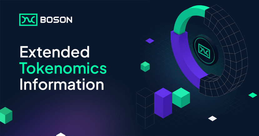 Boson Protocol extended Tokenomics Information
