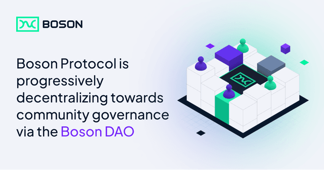 The role of the BOSON token in the v2 protocol