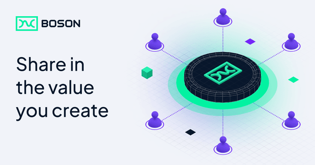 The role of the BOSON token in the v2 protocol
