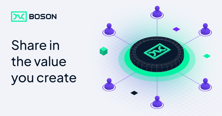The role of the BOSON token in the v2 protocol