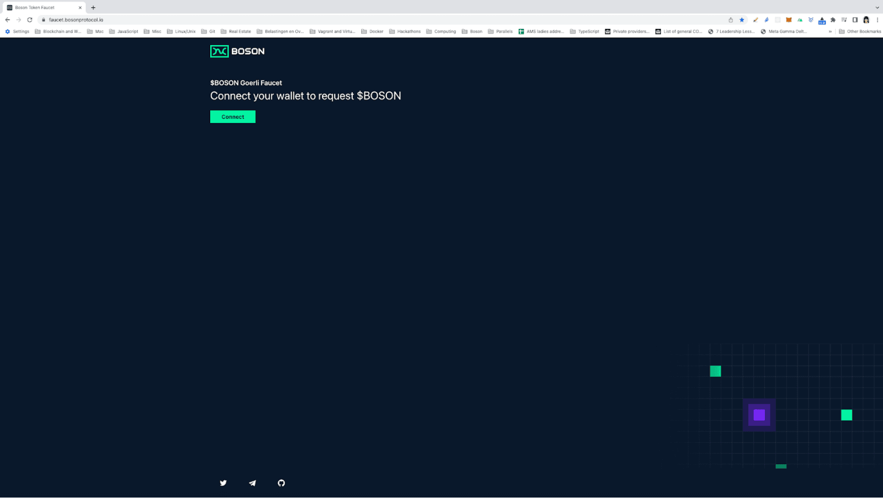 How to use the Boson Goerli faucet and Polygon POS Bridge